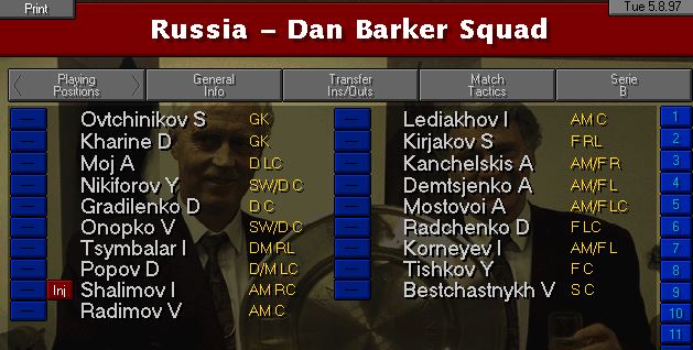 CM 97/98 Russia squadCM 97/98